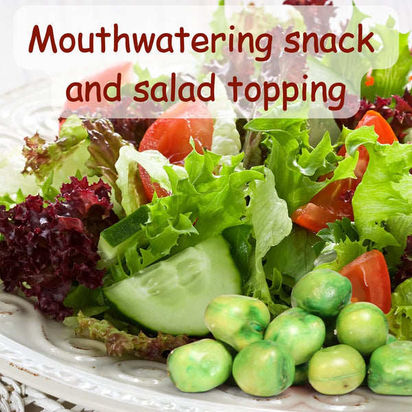 Roasted Salted Green Peas Snack 26 Oz Jumbo Container Its Delish
