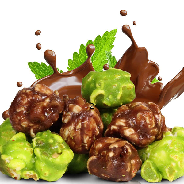 Mint Chocolate Flavored Popcorn | Its Delish